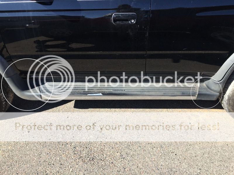 WTB: 3rd gen SR5 Running board end caps - Toyota 4Runner Forum ...