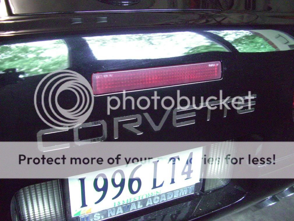 Corvette Text Letters Logo on rear - CorvetteForum - Chevrolet Corvette ...