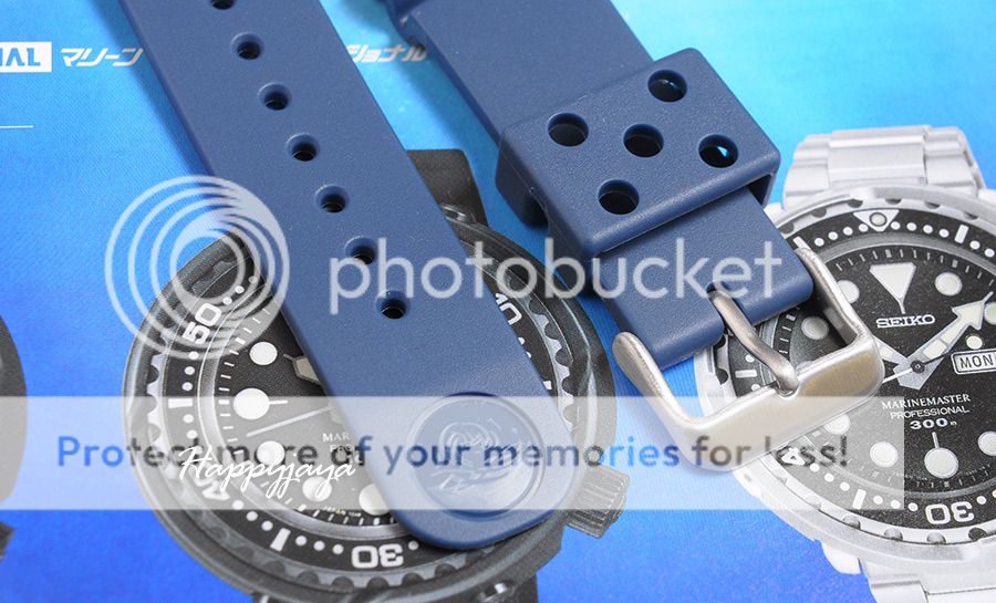 [ FOR SALE ] SEIKO Diver's Rubber Strap Z20 20mm and Z22 22mm in BLUE ...