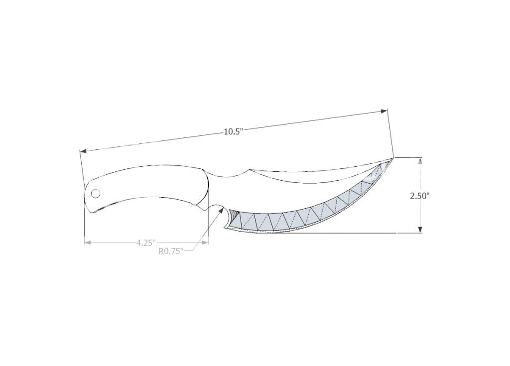 Knife Templates Printable