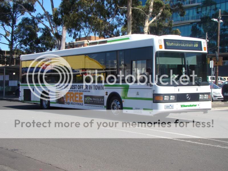 Benders Bus Geelong #1 (23/12/08) & V/line A Class.