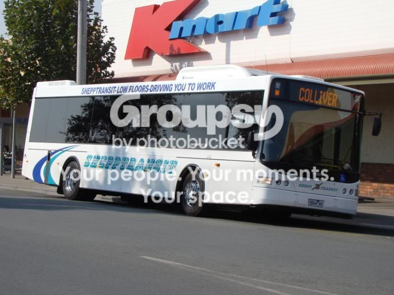 Buses at Shepparton.