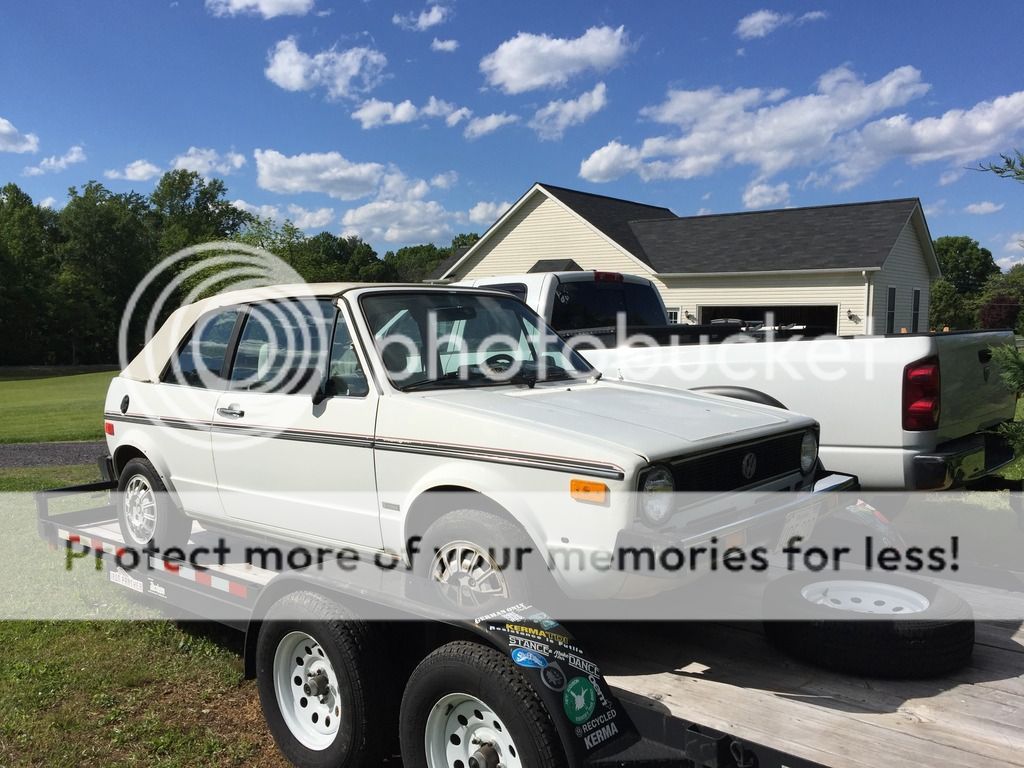 81 rabbit convertable project (complete car) northern va | VW Vortex ...