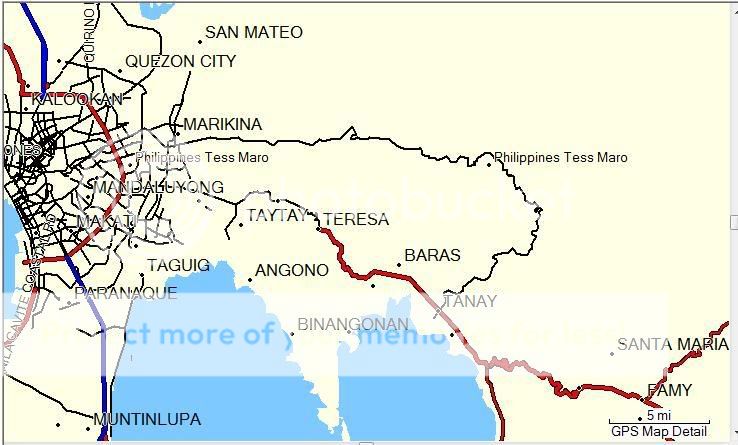 Flly detailed map to marilaque . . . | Motorcycle Philippines