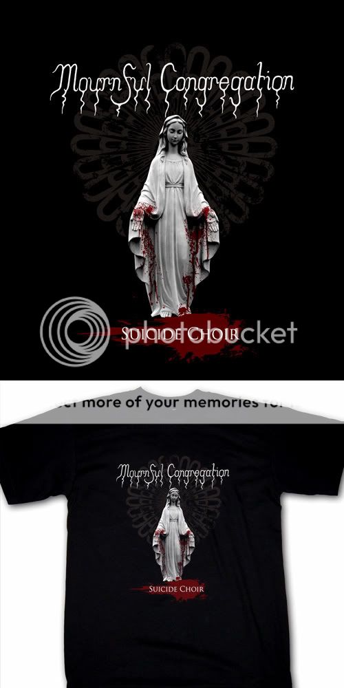Mournful Congregation – T-shirt Design | salusa secundus