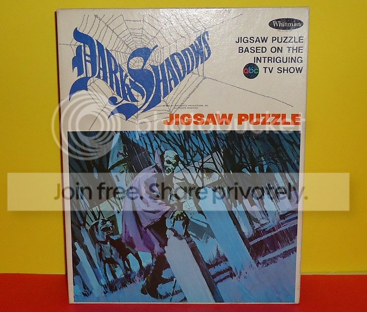 DRACULA Jaymar Tricky Walker + Dark Shadows, MONSTER PUZZLES ~ eBay
