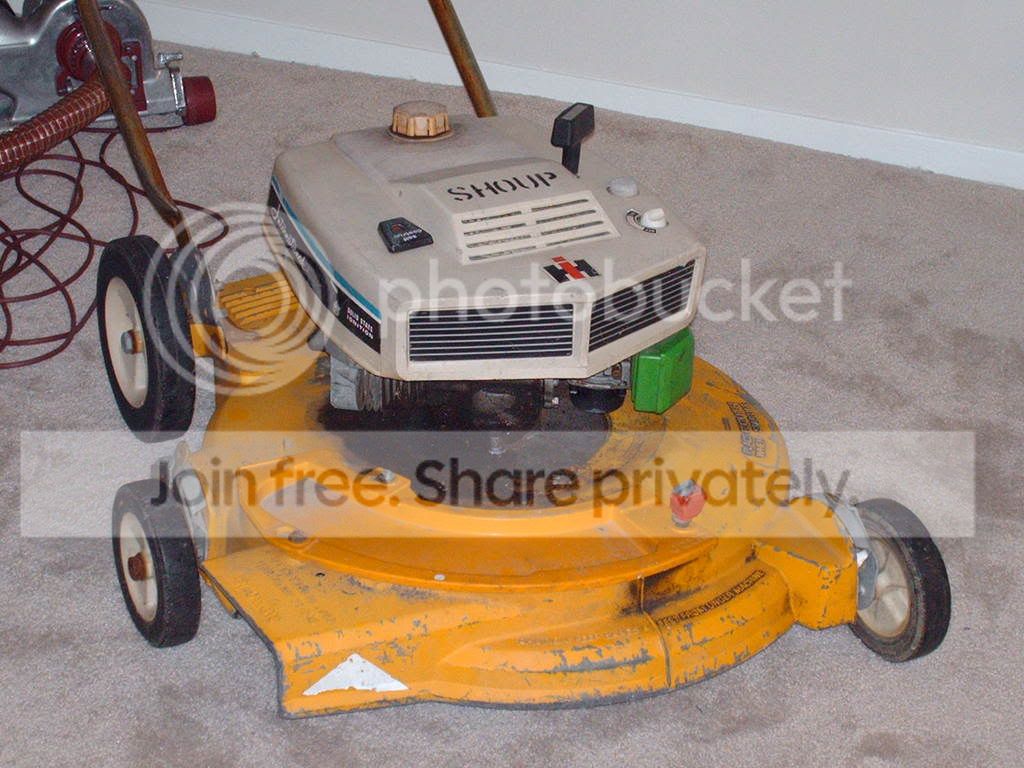 look guys what i jsut got (IH push mower) | My Tractor Forum