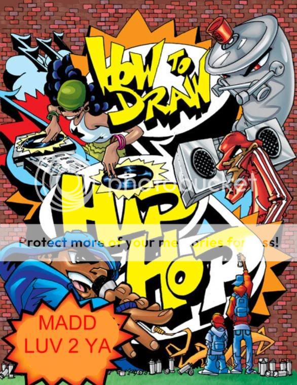 Hip Hop Cartoon Drawing Graphics, Pictures, & Images for Myspace Layouts