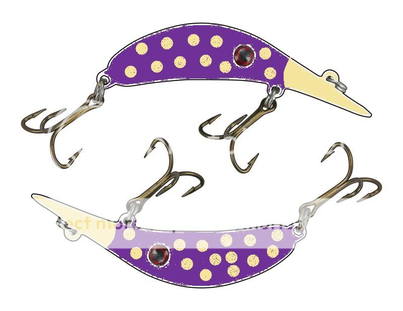 Lindy River Rocker- U pick 'em plug colors | Northwest Fishing Board ...