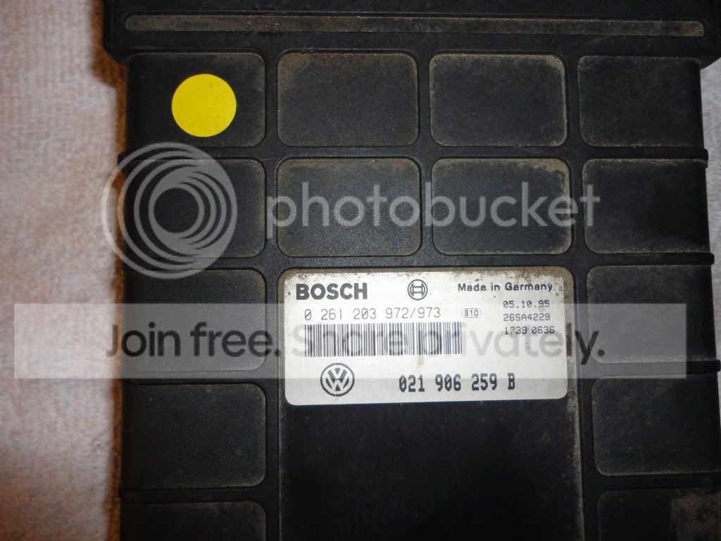Fs: B4 vr6 obd2 ecu 5 speed and auto | VW Vortex - Volkswagen Forum